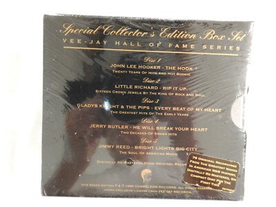 VEE-JAY 5-CD Hall Of Fame Series BRAND NEW! VERY RARE! ONLY NEW COPY ON ...