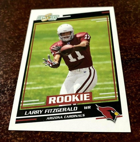 2004 Score LARRY FITZGERALD Rookie Card #373 RC Arizona Cardinals ...