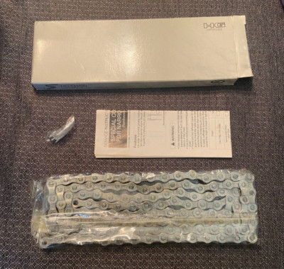 NOS NIB Shimano CN-7700 Dura Ace 9 speed Hyperglide chain 116 links | eBay