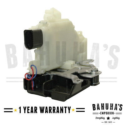 FRONT LEFT CENTRAL DOOR LOCK FOR VW GOLF NEW BEETLE 2002-2013 8 PIN ...