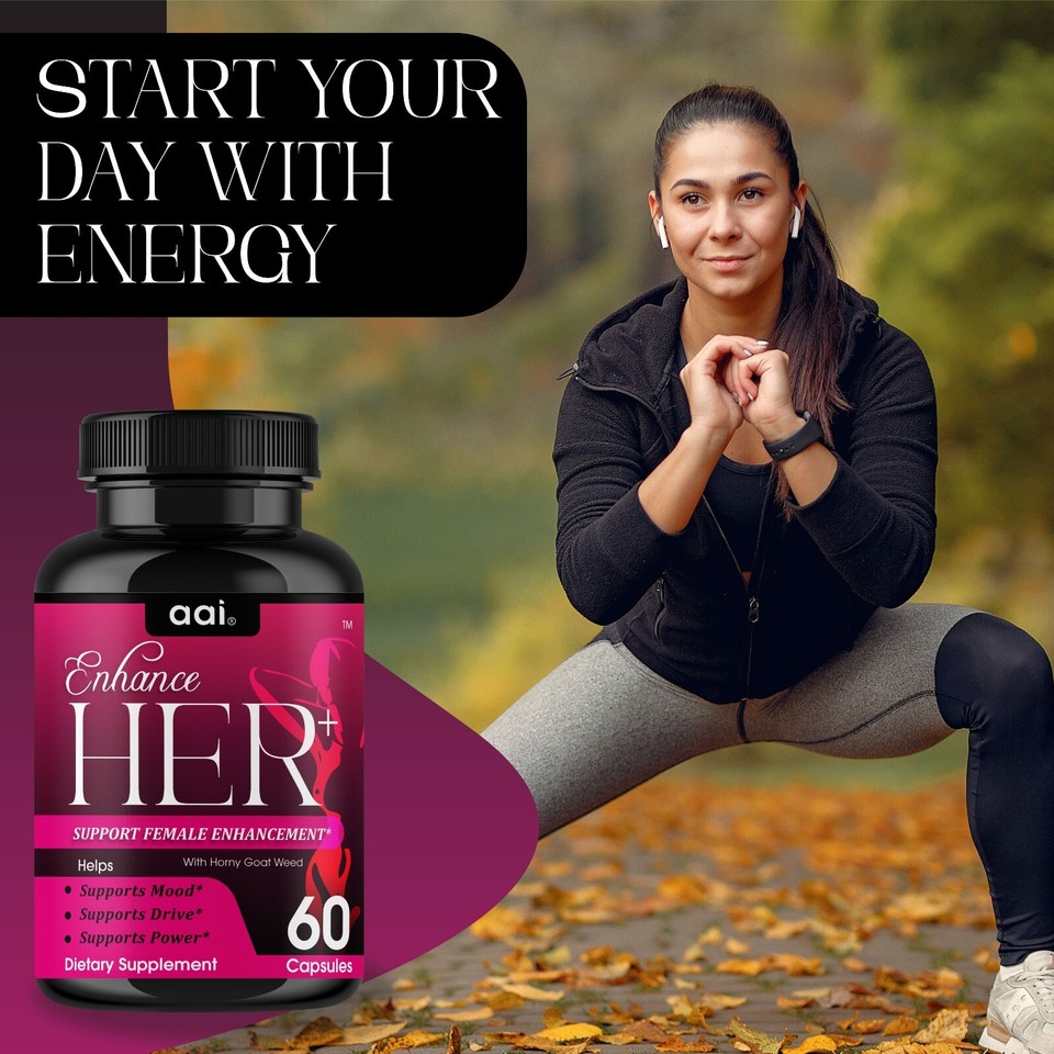 FEMALE AROUSAL PILLS, Libido Booster for Women Enhancement Stamina ...