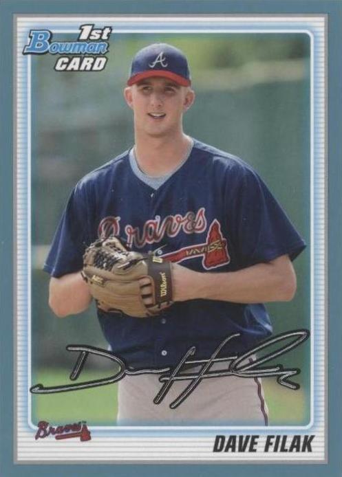 2010 Bowman Draft Picks & Prospects - Draft Picks Dave Filak #BDPP38 ...