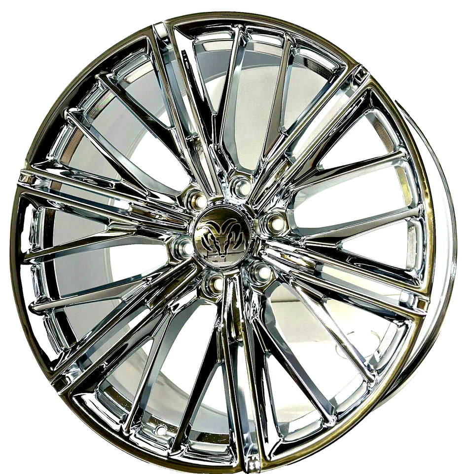 22 x9.5" Chrome Camaro ZL1 OE Replica Wheels fits RAM 1500 Limited 6x5 ...