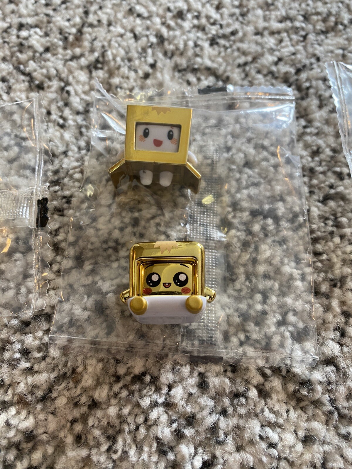 LANKYBOX GOLDEN Micro Mystery Figure Lot of 7 Foxy Boxy Rocky Lankybot ...