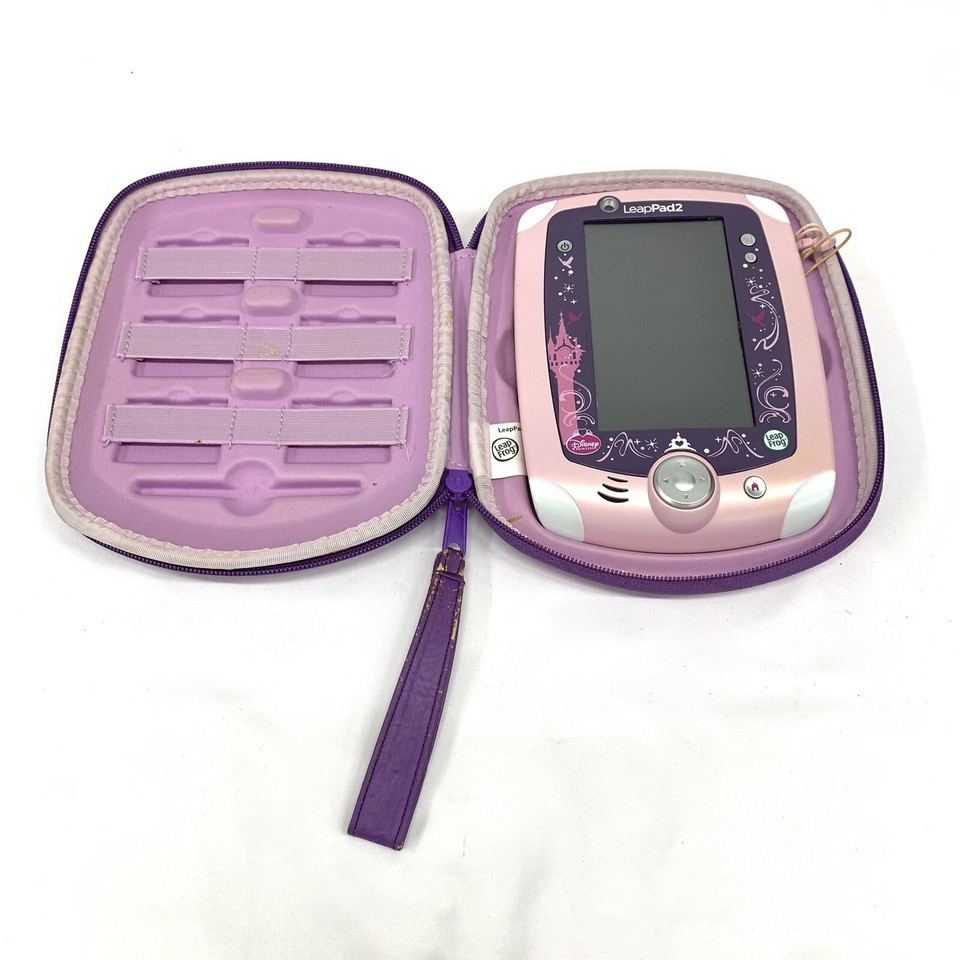 LeapFrog LeapPad2 Disney Princess Edition Learning Tablet Plus Carrying ...