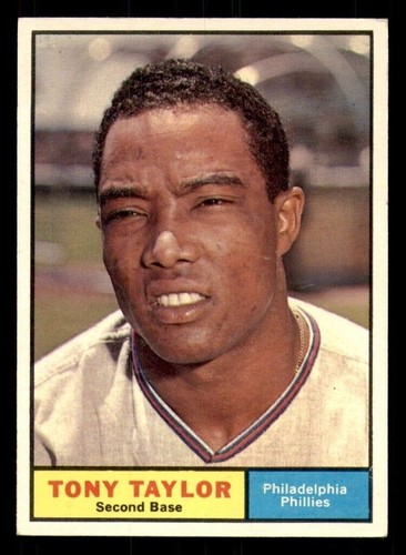 1961 Topps #411 Tony Taylor Philadelphia Phillies | eBay