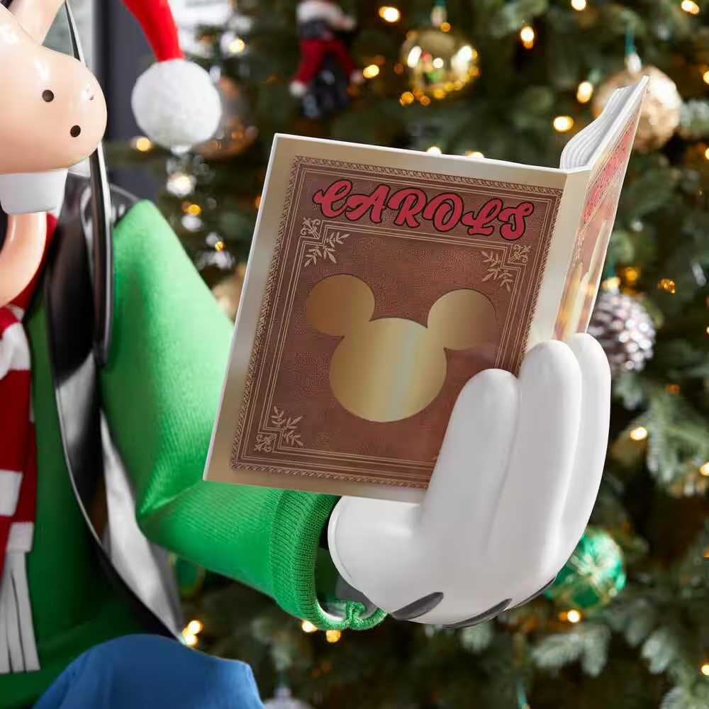 *NEW* Disney 4 ft. Animated Holiday Goofy Animatronic Home Depot A4 ...