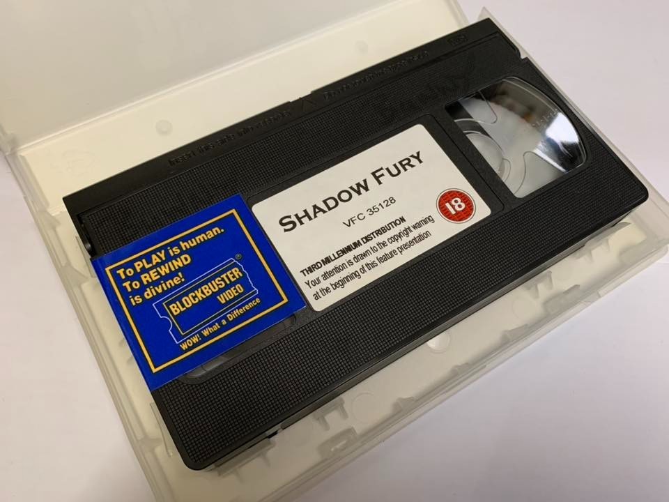 VHS Video ~ Shadow Fury ~ Eric Koyanagi ~ Large Case Ex-Rental ...