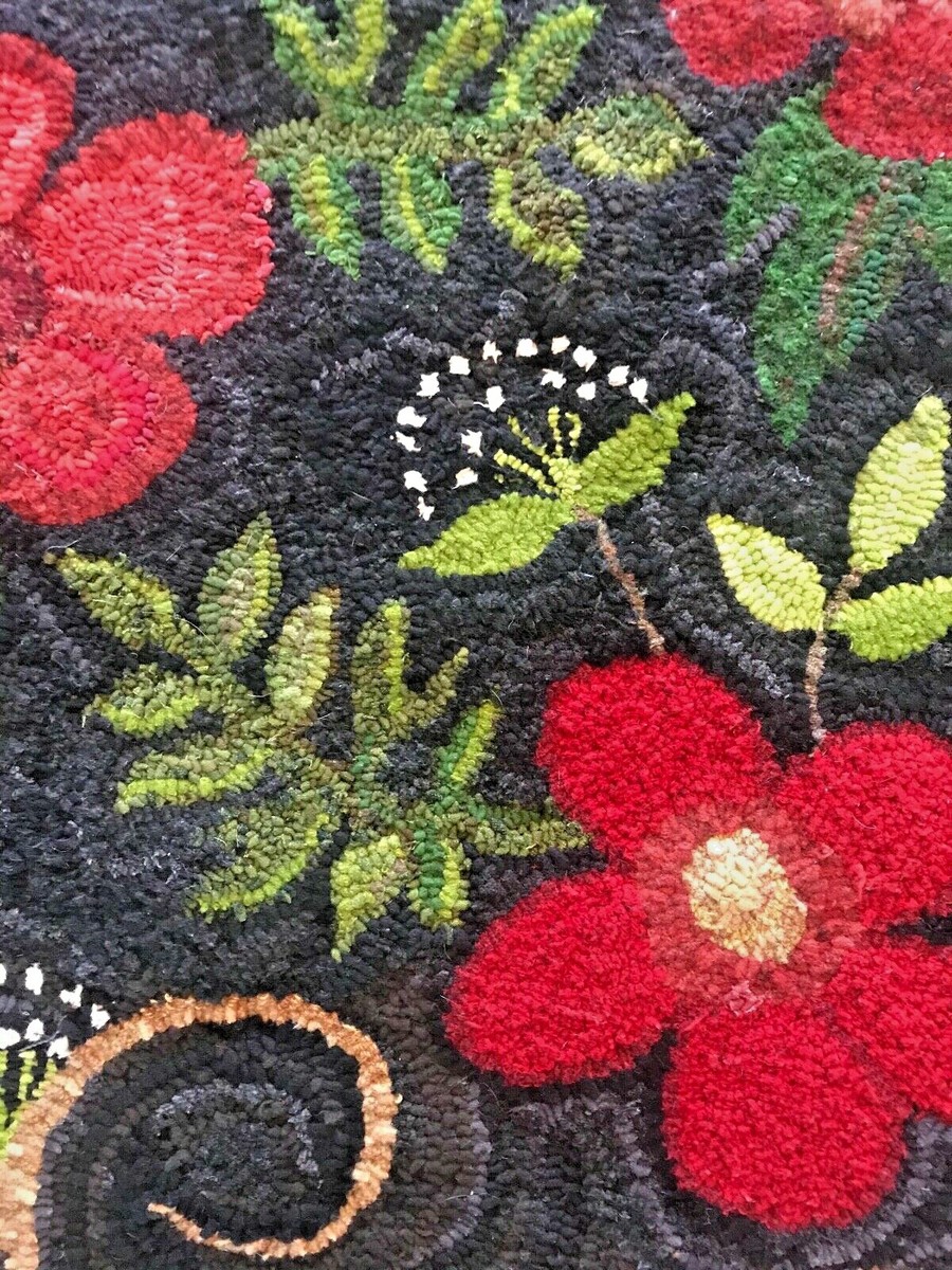 Hand Hooked Wool Rug Patterns