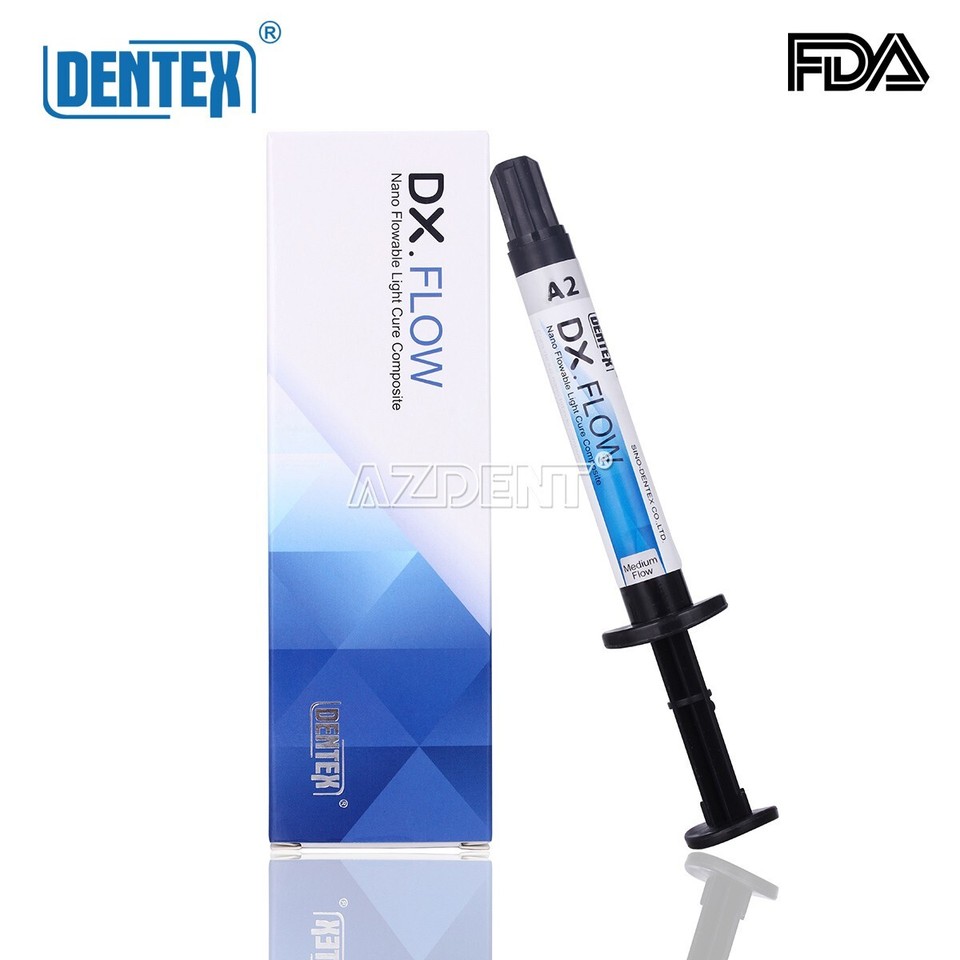 Dental Composite Resin Medium Flowable Light Cure/ Etching Gel /Bonding ...