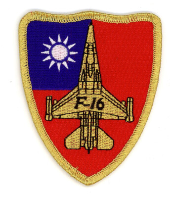 PATCH TAIWAN ROCAF AFB F-16 AIR FORCE ACADEMY INSTRUCTOR IRON ON PARCHE ...