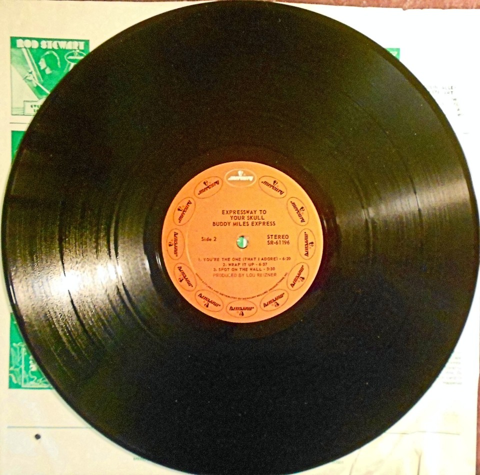 Buddy Miles Express- Expressway to Your Skull LP Mercury Records red ...