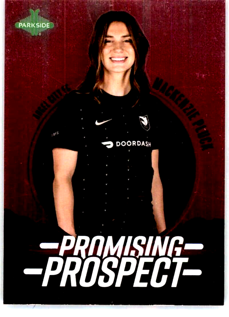 2023 PARKSIDE NWSL VOLUME 1 #PP-12 MACKENZIE PLUCK PROMISING PROSPECT ...