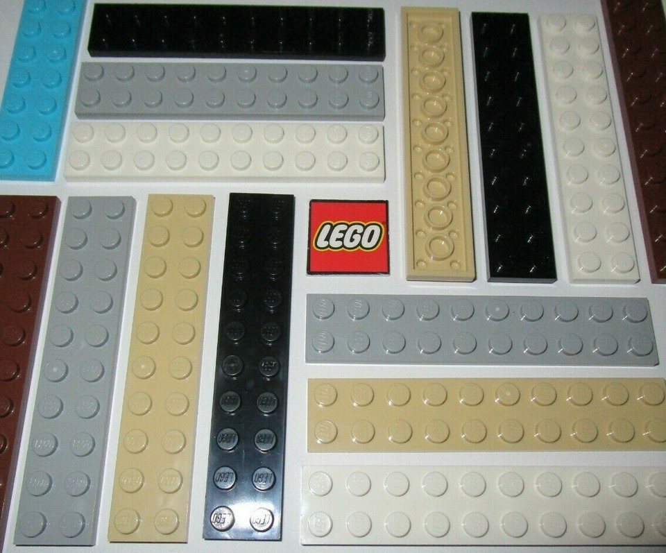 LEGO 2x10 PLATES (Packs of 4 Plates) Pick your Colour NEW Design 3832 ...