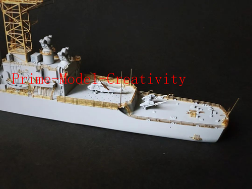 3D printed resin 1/700 CGN-35 USS Truxtun class Guided Missile Cruiser ...