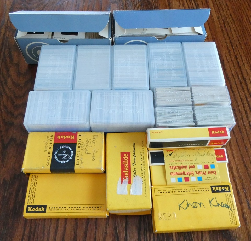 Lot 880 Vintage 35mm Color Slides Travel Hong Kong Asia Europe 1960s ...