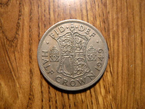 GREAT BRITAIN HALF CROWN 1949 COIN (336) | eBay