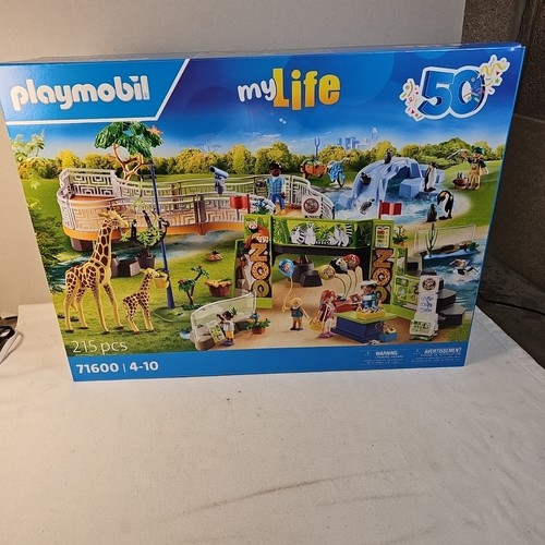 Playmobil My Life Large City Zoo 50th Anniversary 215 Pieces Age 4 ...