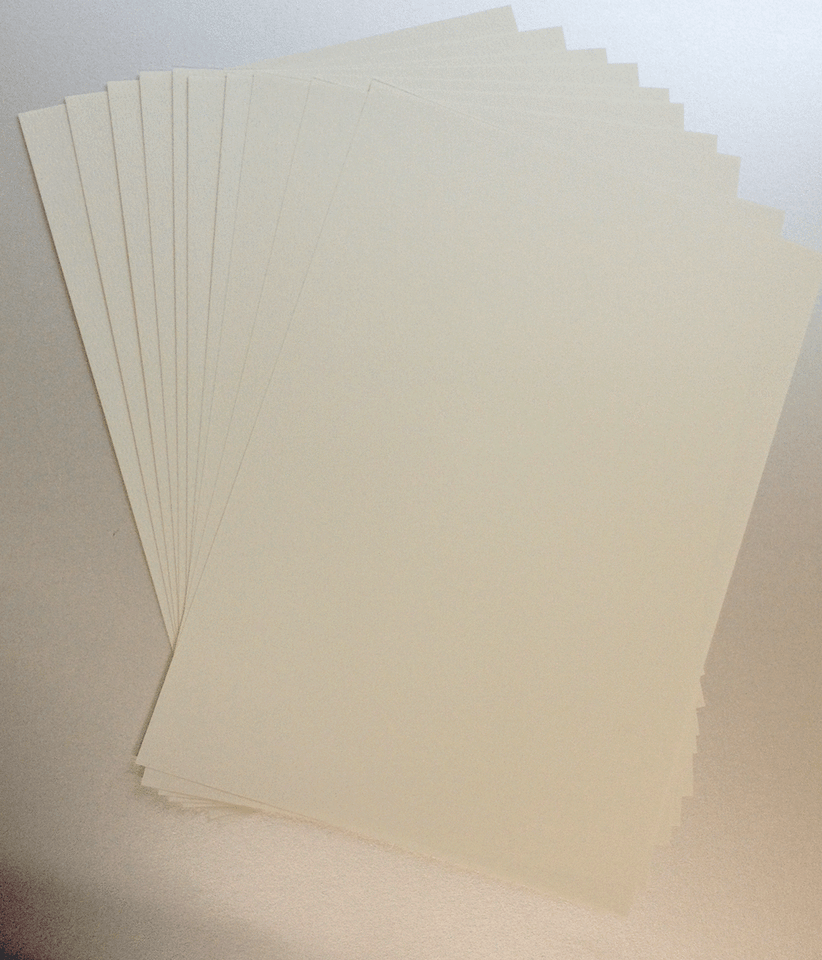 100 SHEETS A4 IVORY TEXTURED PAPER 110GSM ACCENT | eBay UK