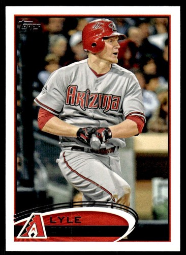 2012 Topps Baseball Card Lyle Overbay Arizona Diamondbacks #370 | eBay