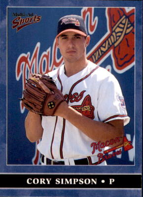 1999 Macon Braves 1 Multi-Ad #21 Cory Simpson Hammond Louisiana LA ...