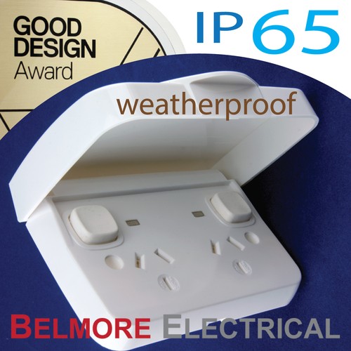Transco Weatherproof Neptune Double Pole IP65 Weatherproof Powerpoint ...
