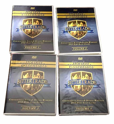 Better Trades Market Essentials Comprehensive Stock & Options DVD Home ...