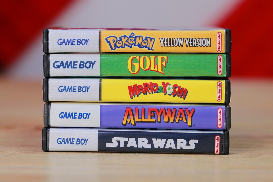 Game Boy Game Case Box Universal GBA Advance GBC Color Cartridge ...