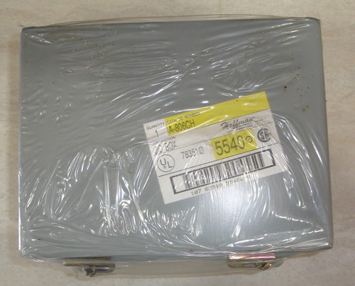 New Hoffman A806CH 8X6 Junction Box W/ Hinged Door Nema12/13 Outdoor ...