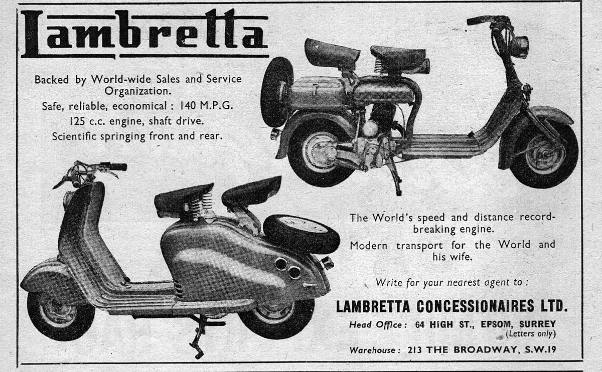 Lambretta Scooter Vintage