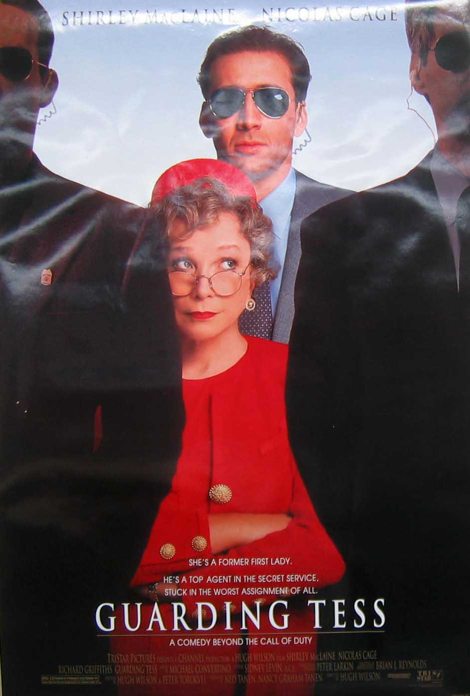 GUARDING TESS ORIGINAL MOVIE POSTER NICOLAS CAGE (MV18) | eBay
