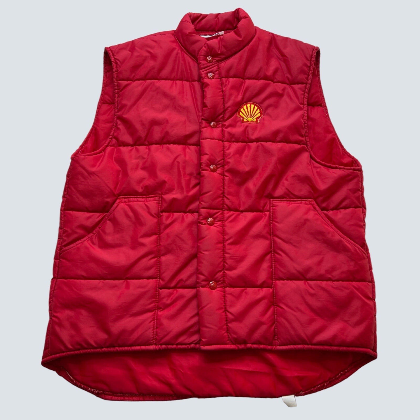 Vintage King Louie Puffer Puff Vest Shell Gas Size XL… - Gem