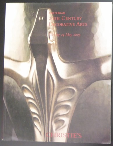 Auction Catalogue Christie's Amsterdam 20th Century Decorative Arts May ...