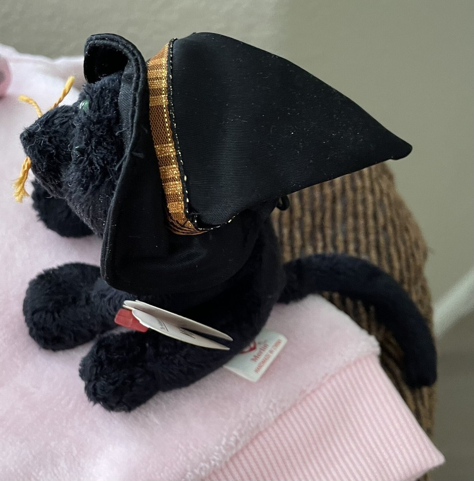 TY beanie babies Halloweenie Beanies Merlin The Cat. MWMT 4 Inch | eBay