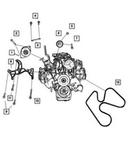 Dodge Ram 2019-2025 Genuine Mopar Engine Generator Kit Etorque ...