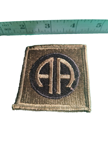 Military Patch US Army 82nd Airborne Division Green OD BDU RARE - Sew ...