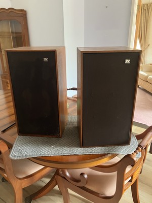 Vintage Wharfedale Glendale 3XP Brown Hifi Bookshelf Speaker Working ...