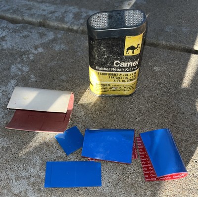 Camel Tube Tire Rubber Repair Can Vulcanizing Car Bicycle Patch Kit ...