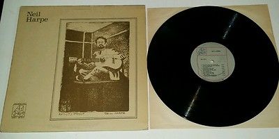 Neil Harpe Self Titled LP Record VG+/VG++ Adelphi Records Country Blues ...