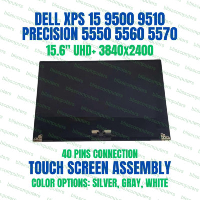 Dell Precision 5570 15.6" Uhd+ Wva 60hz Touch Lcd Screen Complete ...