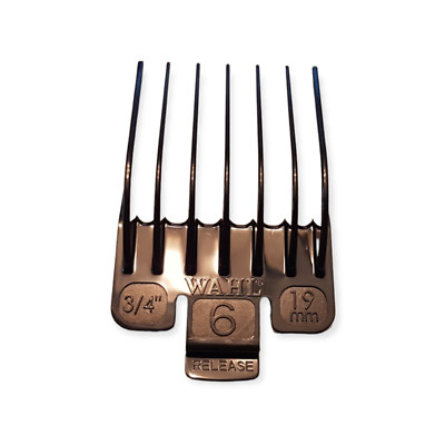 #6 Wahl Clipper Guide Comb Guard 3/4th inch 19mm OEM Fits Most WAHL ...