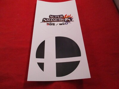Super Smash Bros. Ultimate Nintendo 3DS / Wii U Promotional Sticker | eBay