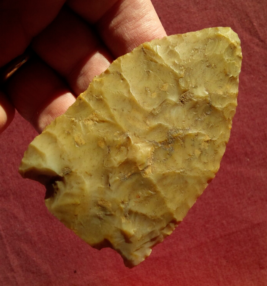 3-3/8" SMITH TEXAS ARROWHEAD Authentic Indian Artifact AUTHENTIC ...