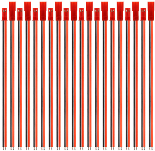 20 Gauge Silicone JST Connector, SIMNAT 5.9 inch 2 Pin Male Female JST ...