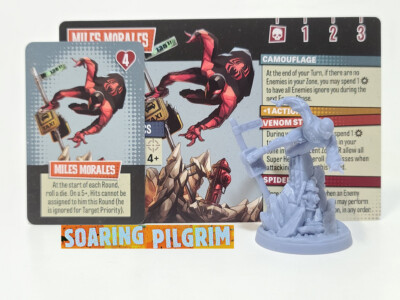 MILES MORALES - HERO Zombicide MARVEL ZOMBIES Kickstarter Exclusive ...