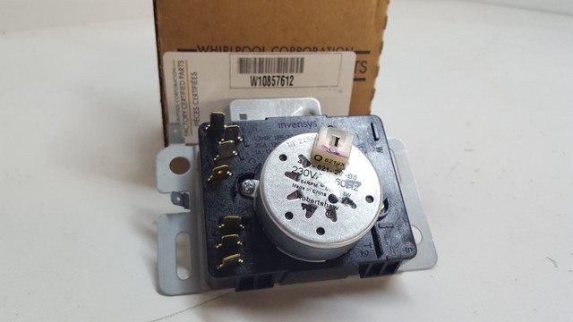 Whirlpool W10857612 Dryer Small Timer - Black for sale online | eBay