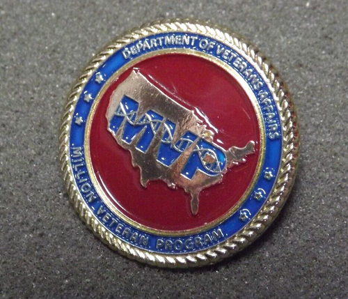 Department of Veterans Affairs MVP Million Veterans Program Lapel Pin ...