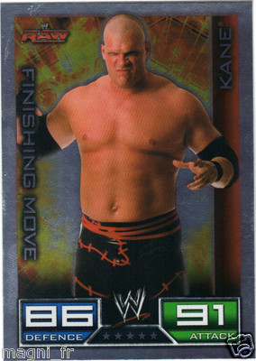 Slam Attax - RAW Finishing Move - KANE (A2814) | eBay