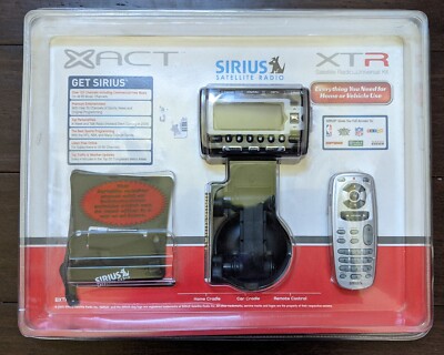 New Sirius XM Radio Xact BXTR7UK for Sirius Car & Home Satellite Radio ...