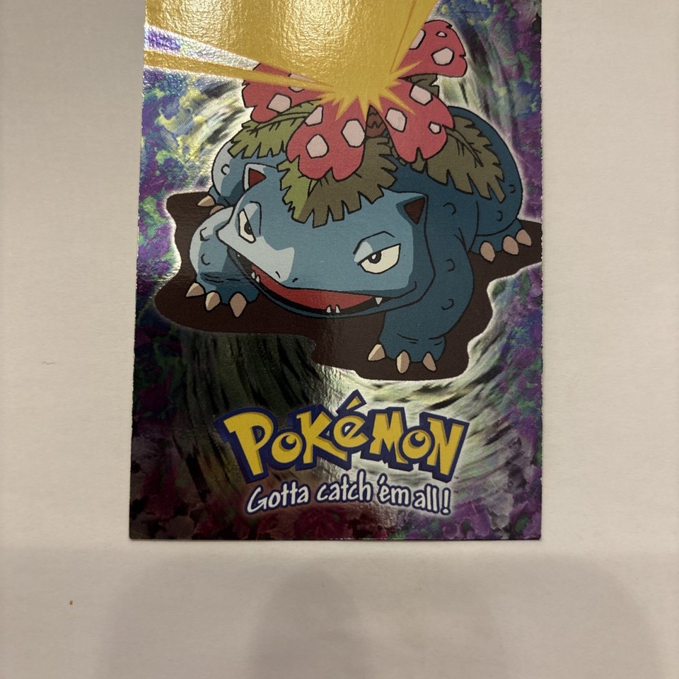 Pokemon Topps TV Animation Venusaur Holo Trading Card: #03 E3 OF 12 ...